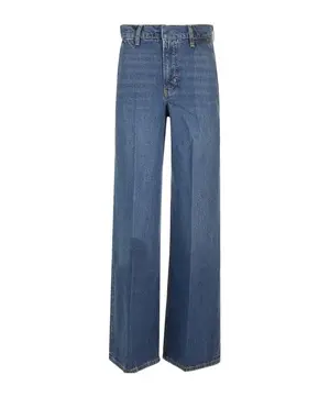 FRAME Wide-leg Jeans - Blue