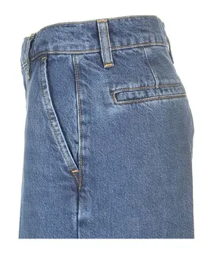 FRAME Wide-leg Jeans - Blue