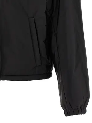 Prada Logo Detailed Zip-up Jacket