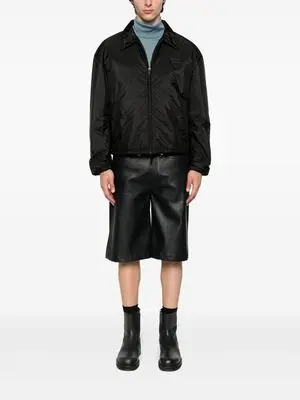 Prada Logo Detailed Zip-up Jacket