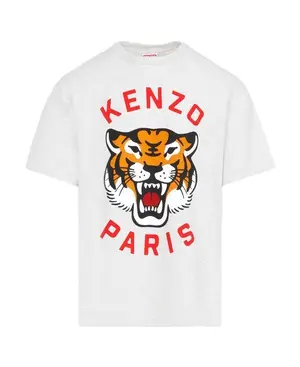 Kenzo Tiger Printed Crewneck T-shirt