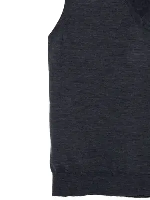 MAISON MARGIELA V-neck Knitted Vest