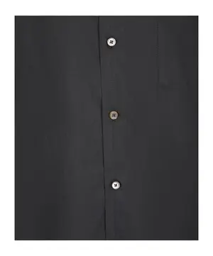 LEMAIRE Long-sleeved Curved Hem Regular Shirt