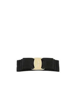 FERRAGAMO Vara Bow Hair Clip - Black