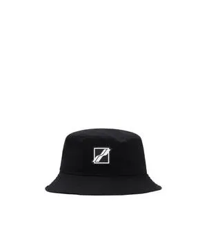 We11Done Logo Bucket Hat - Black