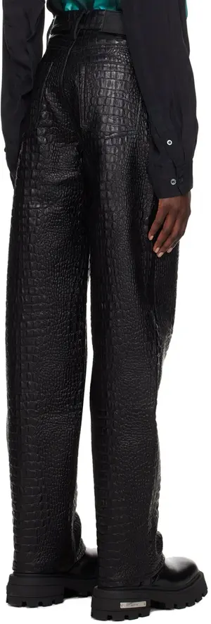 Eytys Embossed Straight Leg Pants