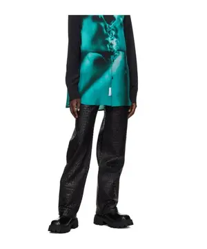 Eytys Embossed Straight Leg Pants