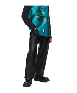 Eytys Embossed Straight Leg Pants