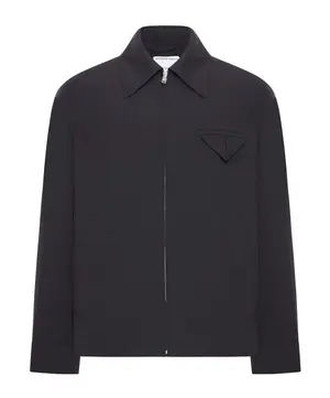 Bottega Veneta Fine Wool Kimono Blouson