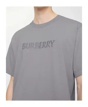 Burberry Ryan Logo T-shirt - Forecast Grey