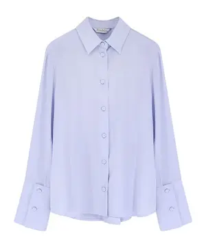 Max Mara Oversize Voliera Shirt - Blue