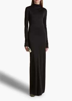 Khaite Norla Long-sleeved Dress