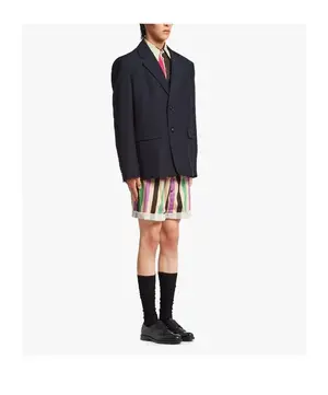 Prada Single-breasted Wool And Mohair Jacket