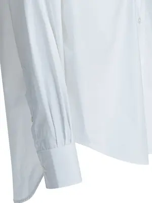 MAISON MARGIELA Buttoned Fringed Shirt - White