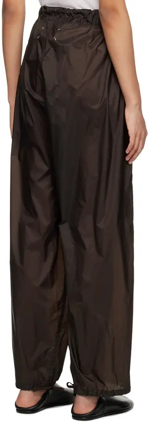 MAISON MARGIELA Wide Leg Drawstring Cuff Trousers