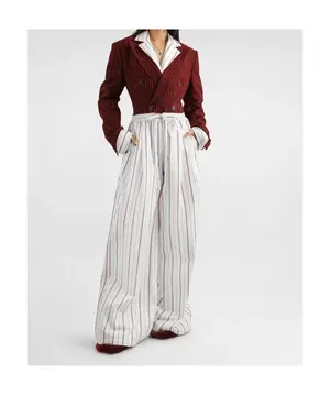 Dolce & Gabbana Double-breasted Pinstriped Taormina Jacket