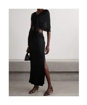 Christopher Esber Asymmetrical Cut-out Draped Dress