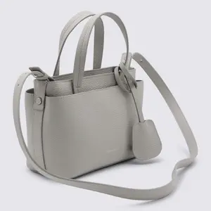 Fabiana Filippi Logo Print Tote Bag - Gray