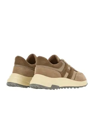 Hogan H-stripe Low-top Sneakers - Brown
