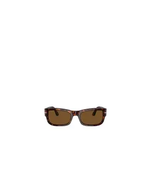 Persol Square Frame Sunglasses - Brown