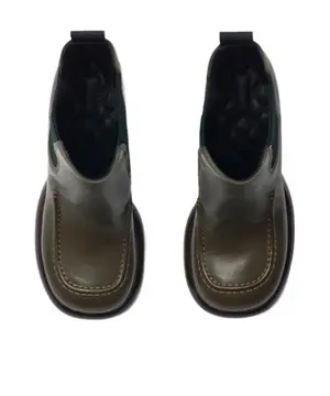 Burberry Wedge Chelsea Ankle Boots