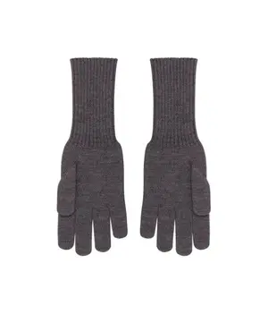 MARINE SERRE Logo Embroidered Full-finger Gloves
