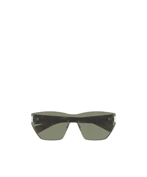 Saint Laurent Shield Sunglasses - Green