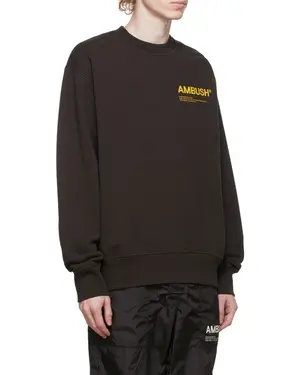 AMBUSH Logo-print Long-sleeve Sweatshirt
