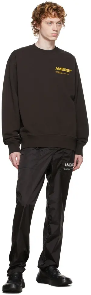 AMBUSH Logo-print Long-sleeve Sweatshirt