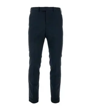 PT TORINO Tailored Straight-leg Pants - Black