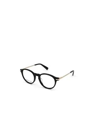 Longchamp Oval Frame Eyeglasses - Black