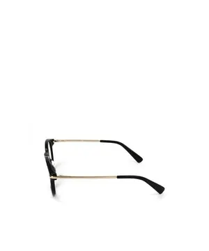 Longchamp Oval Frame Eyeglasses - Black