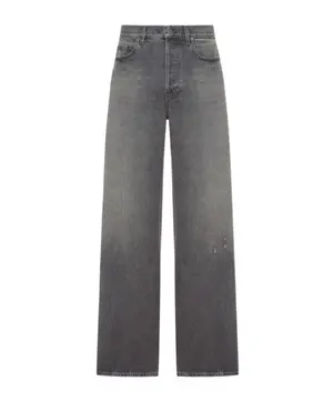 GOLDEN GOOSE Wide-leg Jeans - Gray