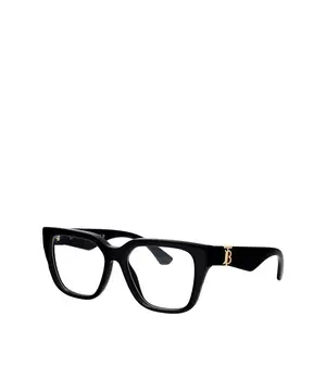 Burberry Square Frame Eyeglasses - Black