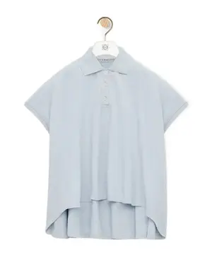 Loewe Lightweight Polo Shirt - Light Blue