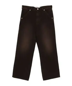 Marni Wide-leg Relaxed Jeans - Brown