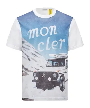 Moncler Pattern T-shirts For Men