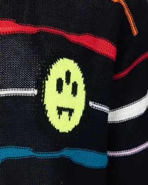 BARROW Contrast-striped Polo Shirt