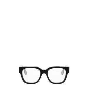 Fendi Square Frame Eyeglasses - Black