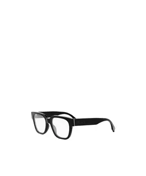 Fendi Square Frame Eyeglasses - Black