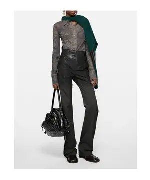 Acne Studios Lace Corset Button-up Shirt