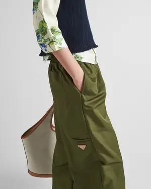 Prada Elasticated Waistband Straight-leg Trousers