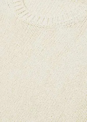 Loro Piana Ribbed Crewneck Jumper