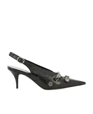 Balenciaga Cagole Slingback Pumps