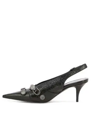 Balenciaga Cagole Slingback Pumps