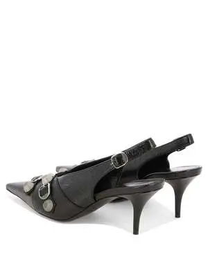 Balenciaga Cagole Slingback Pumps