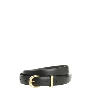 Khaite Leather Belt - Black