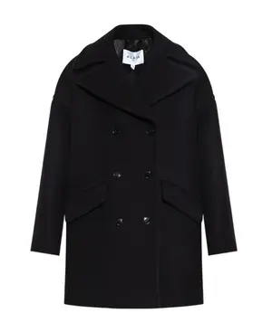 Alaïa Double-breasted Straight Hem Caban Coat
