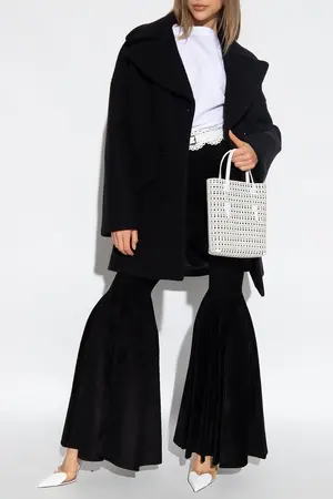 Alaïa Double-breasted Straight Hem Caban Coat