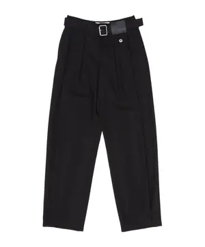 Loewe Logo Patch Pleated Trousers